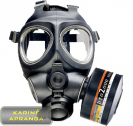 Dujokaukė Scott M95, Gas Mask Scott M95.